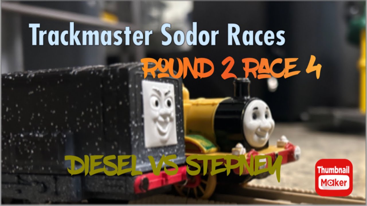 Trackmaster Sodor Races [Round 2 Race 4] Diesel VS Stepney - YouTube