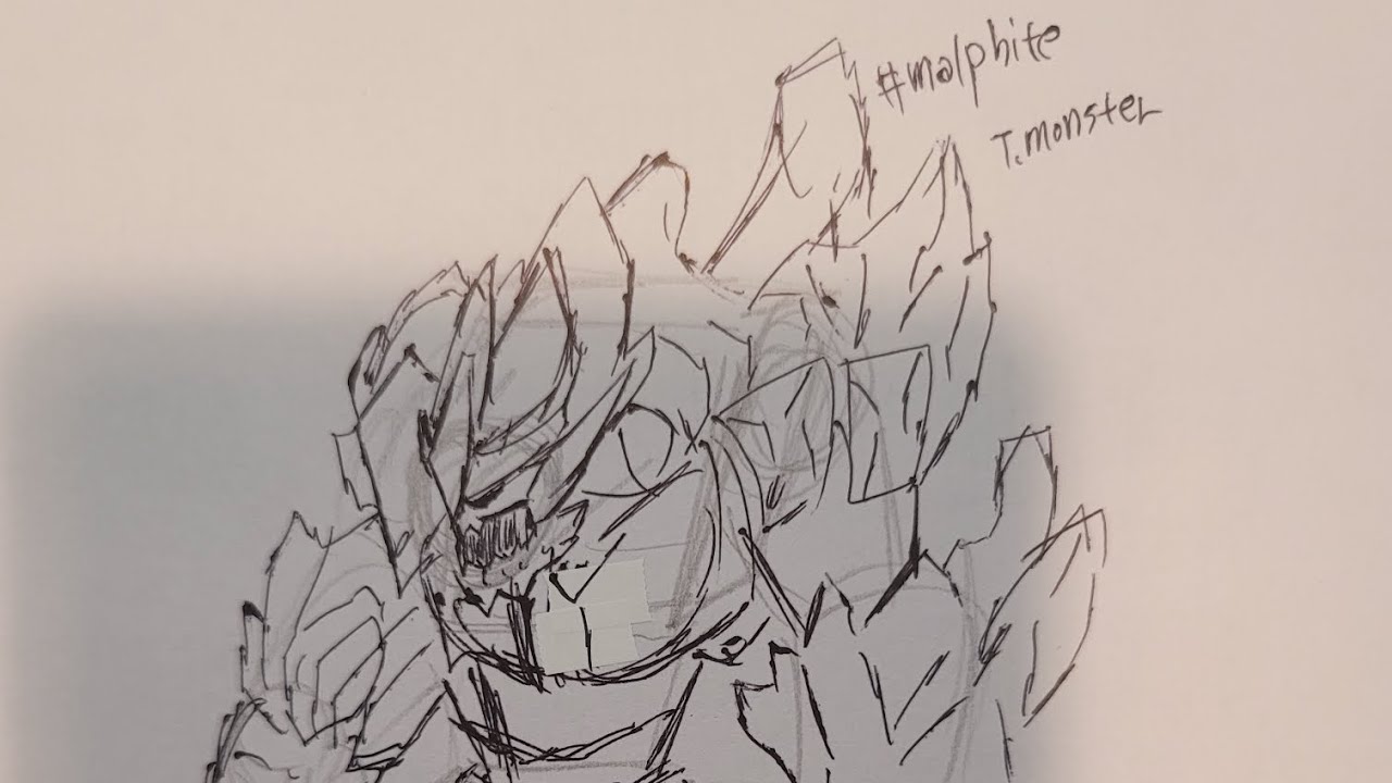 #2024 #leagueoflegends #malphite #drawing Stickman to malphite Drawing ...