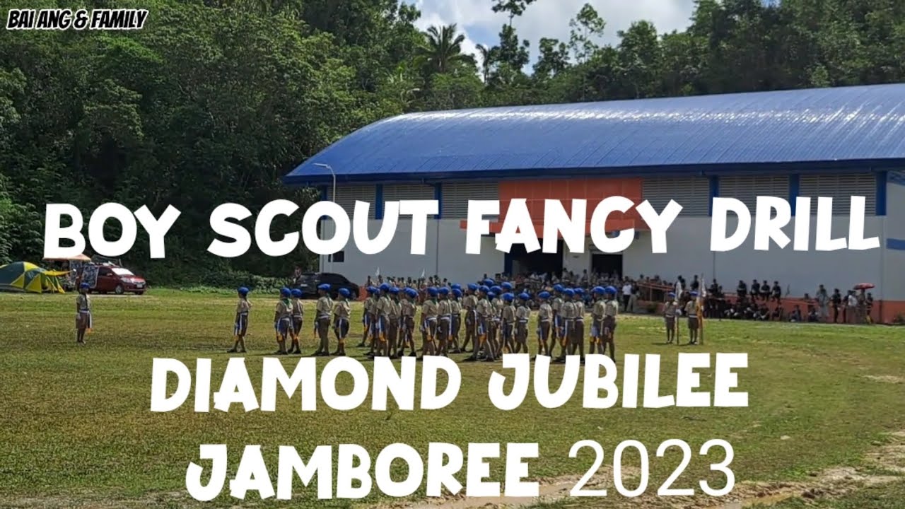 Boy Scout Fancy Drill [Panglao Central Elem. School contingent in ...