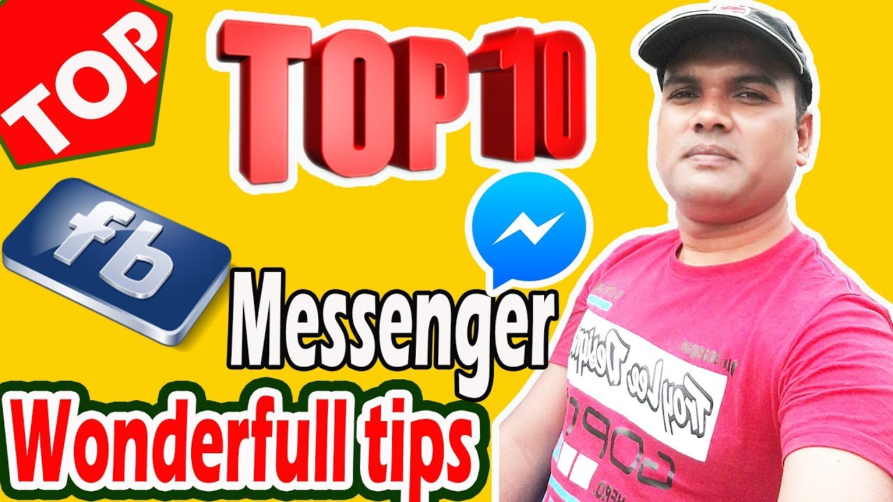 TOP 10 facebook messenger TIPS & TRICKS - YouTube