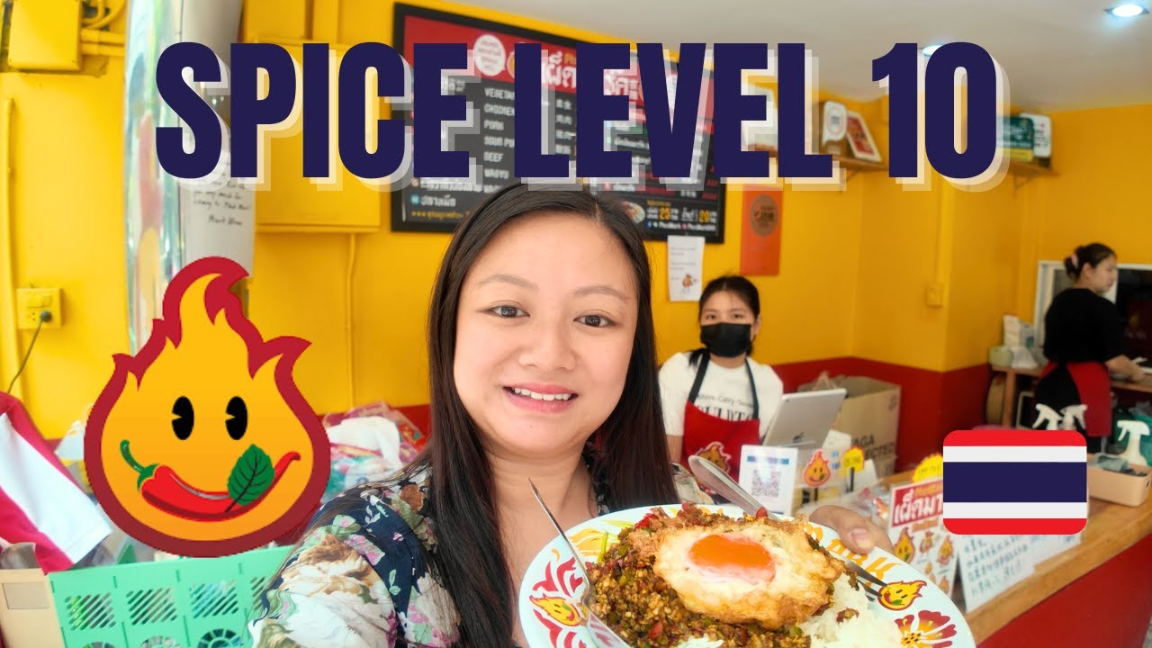 EXTREME SPICY CHALLENGE: Mark Wiens' Phed Mark LEVEL 10 (Testing My ...