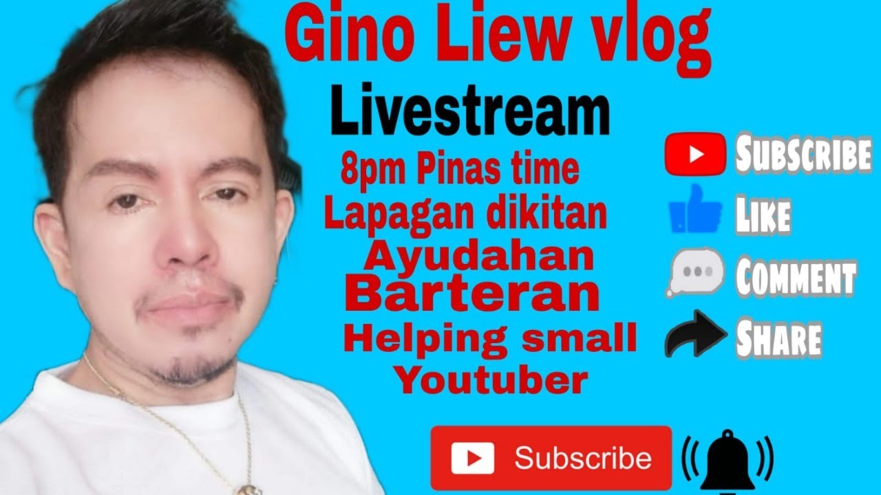 Nov4Lapagan,Ayudahan,barteran,helping small youtuber@Gino Liew Vlog - YouTube