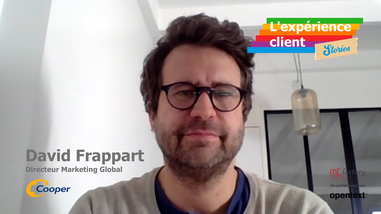 David Frappart (Laboratoire Cooper) - L'Interview "Expérience Client ...