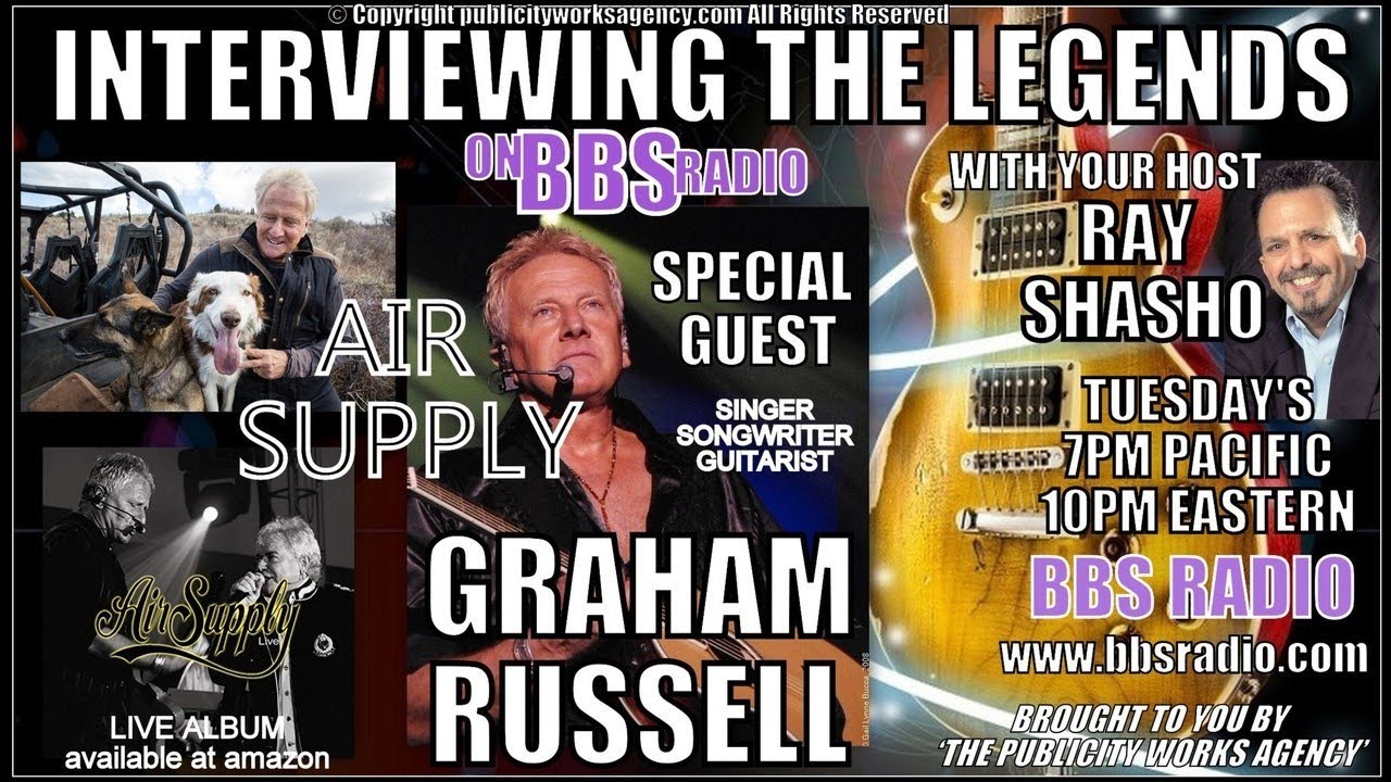 Graham Russell 'Air Supply' Legend Chats About the Duo's Historic ...