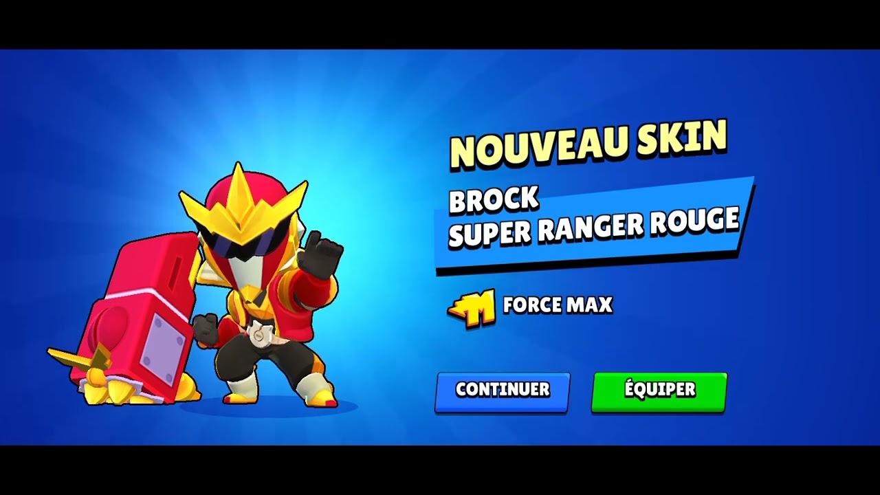 Brock super ranger rouge - YouTube