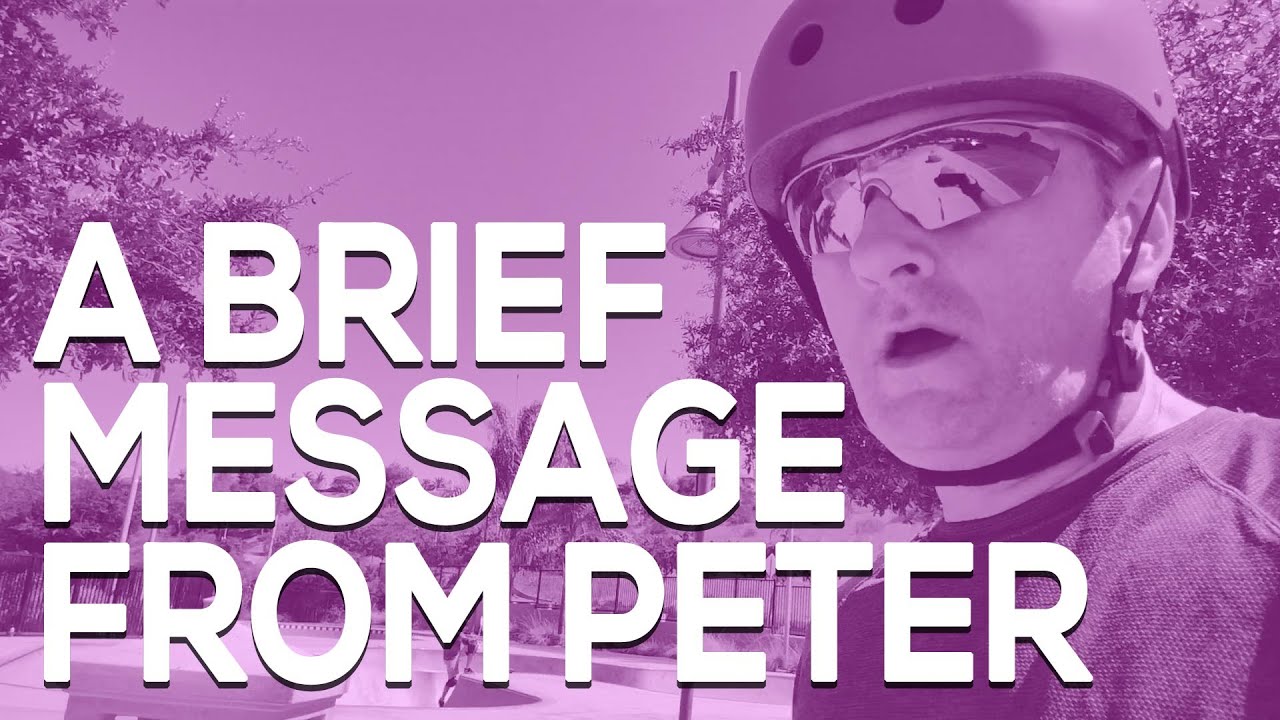 A Brief Message From Peter - YouTube