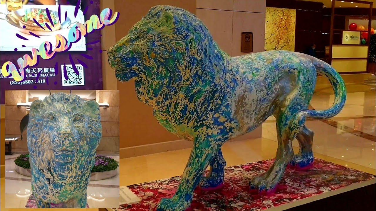 Lion Sculpture By FORTES PAKEONG SEQUEIRA - YouTube