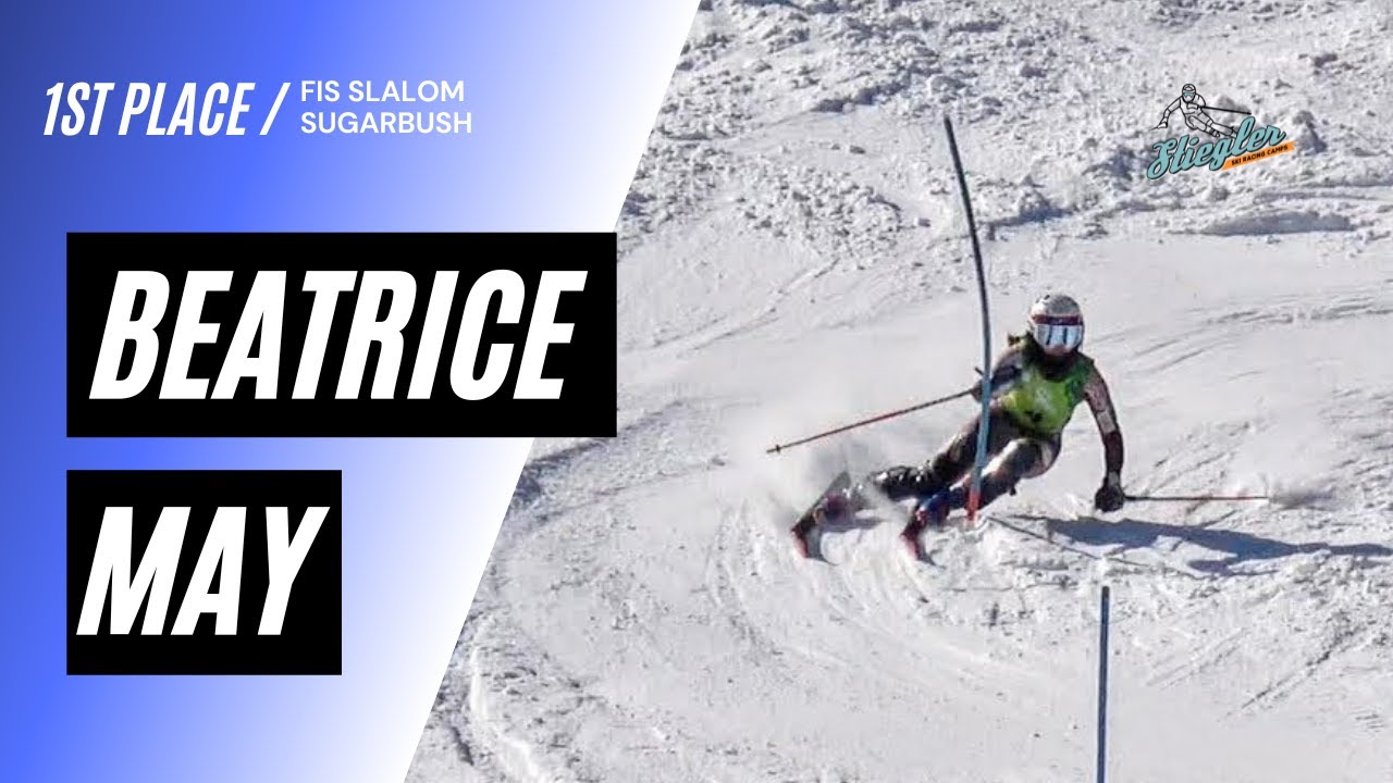 Beatrice May FIS SL Sugarbush 3/3/25 - YouTube