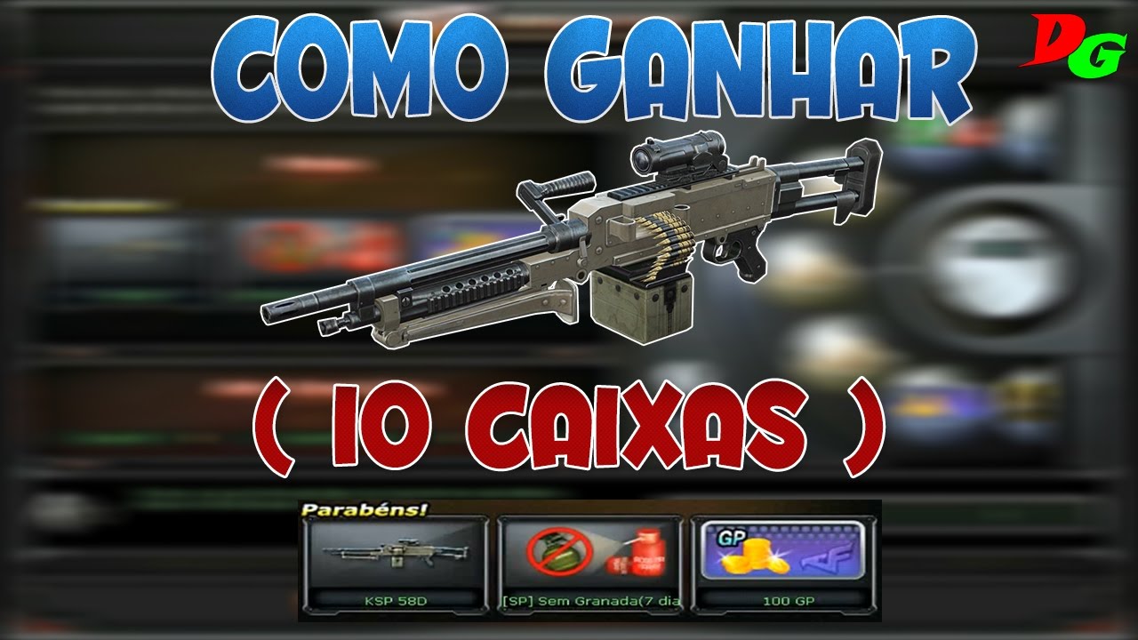 [CF/AL] Como Ganha KSP 58D [COM 10 CAIXAS] - Mercado Negro de GP - YouTube