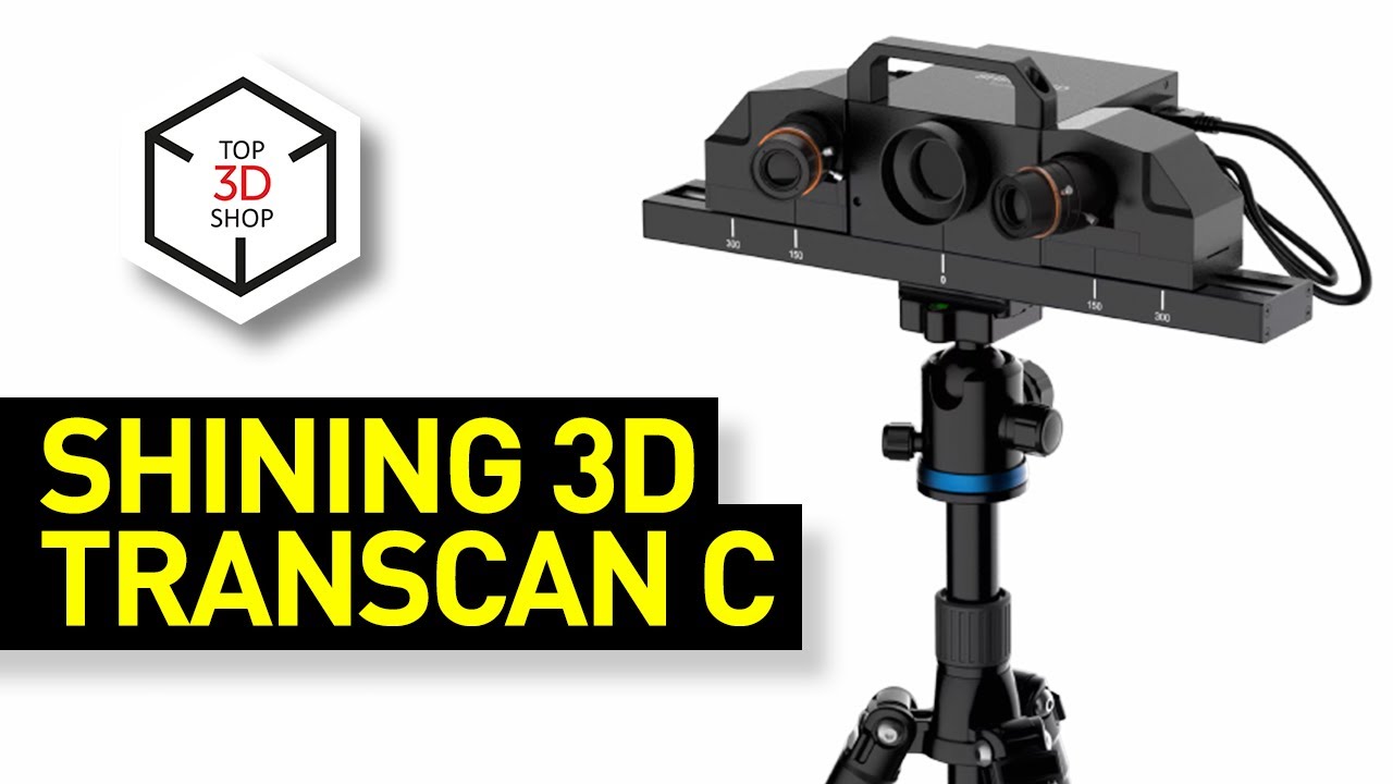 Shining 3D Transcan C: Professional Desktop 3D Scanner Overview - YouTube