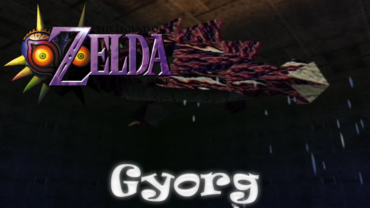 Majora's Mask - Great Bay Temple Boss - Gyorg - YouTube
