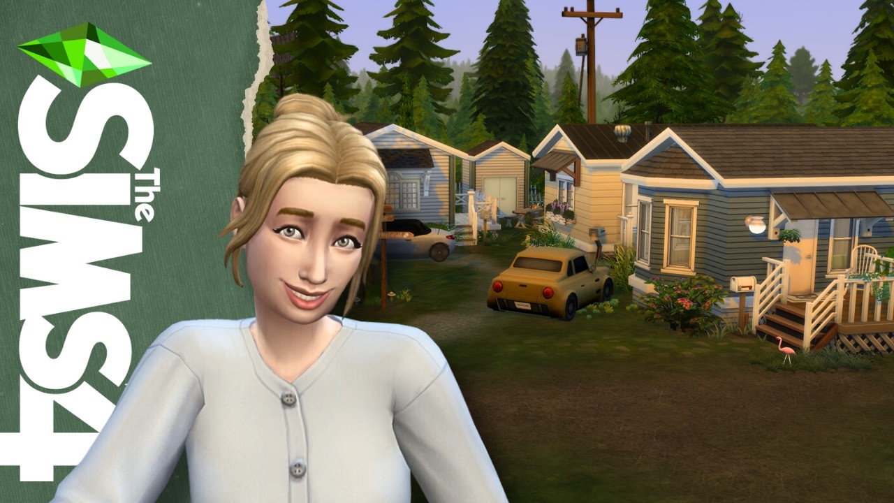 Part 2: Realistic Trailer Park Interiors | Cozy Speed Build | The Sims ...