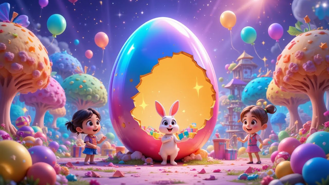 Surprise Eggs and More Kids Rhyme R1E1203 | Classic Action Song for ...