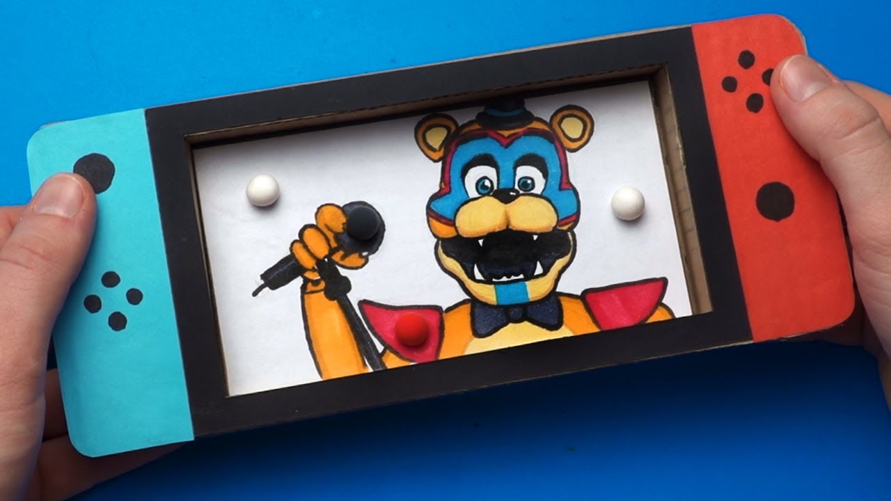 5 GLAMROCK FREDDY (FNAF - SECURITY BREACH) ARTS & PAPER CRAFTS for FANS ...