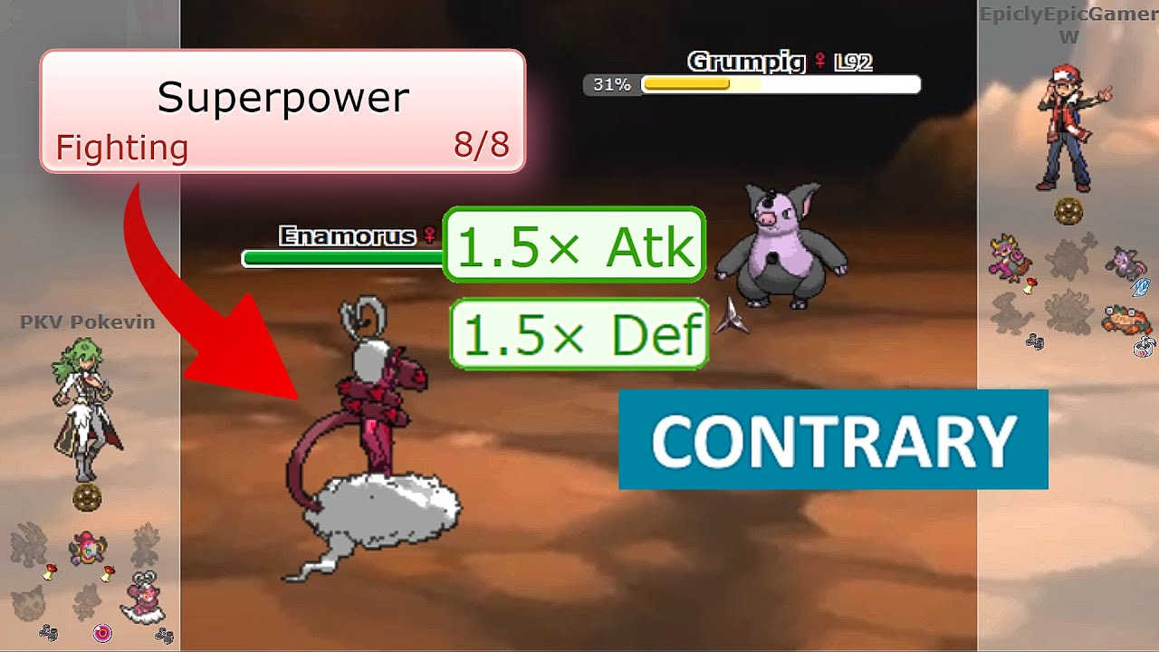 Contrary Enamorus Is So Good! (Pokemon Showdown Random Battles) (High ...