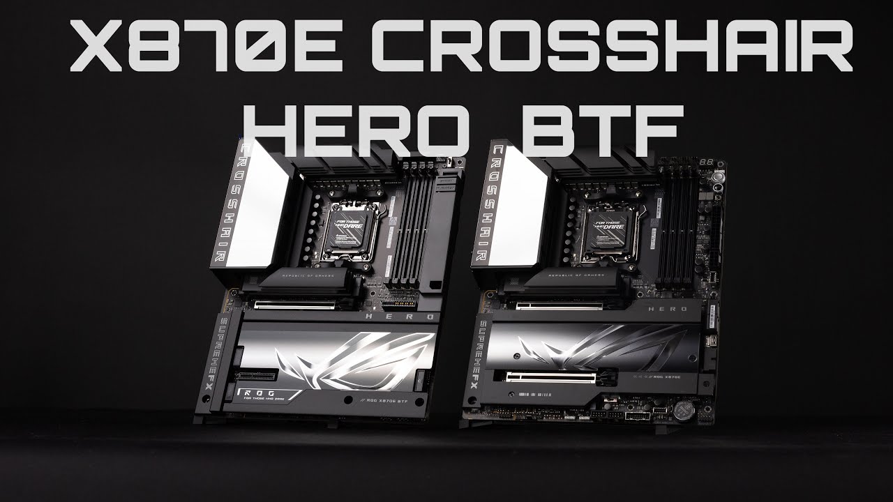 The BTF Board you have been waiting for: ASUS ROG X870E Crosshair Hero ...