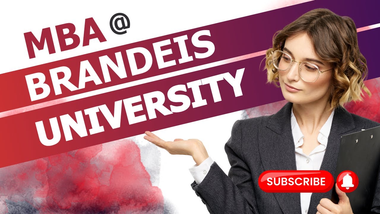 MBA at Brandeis University - YouTube