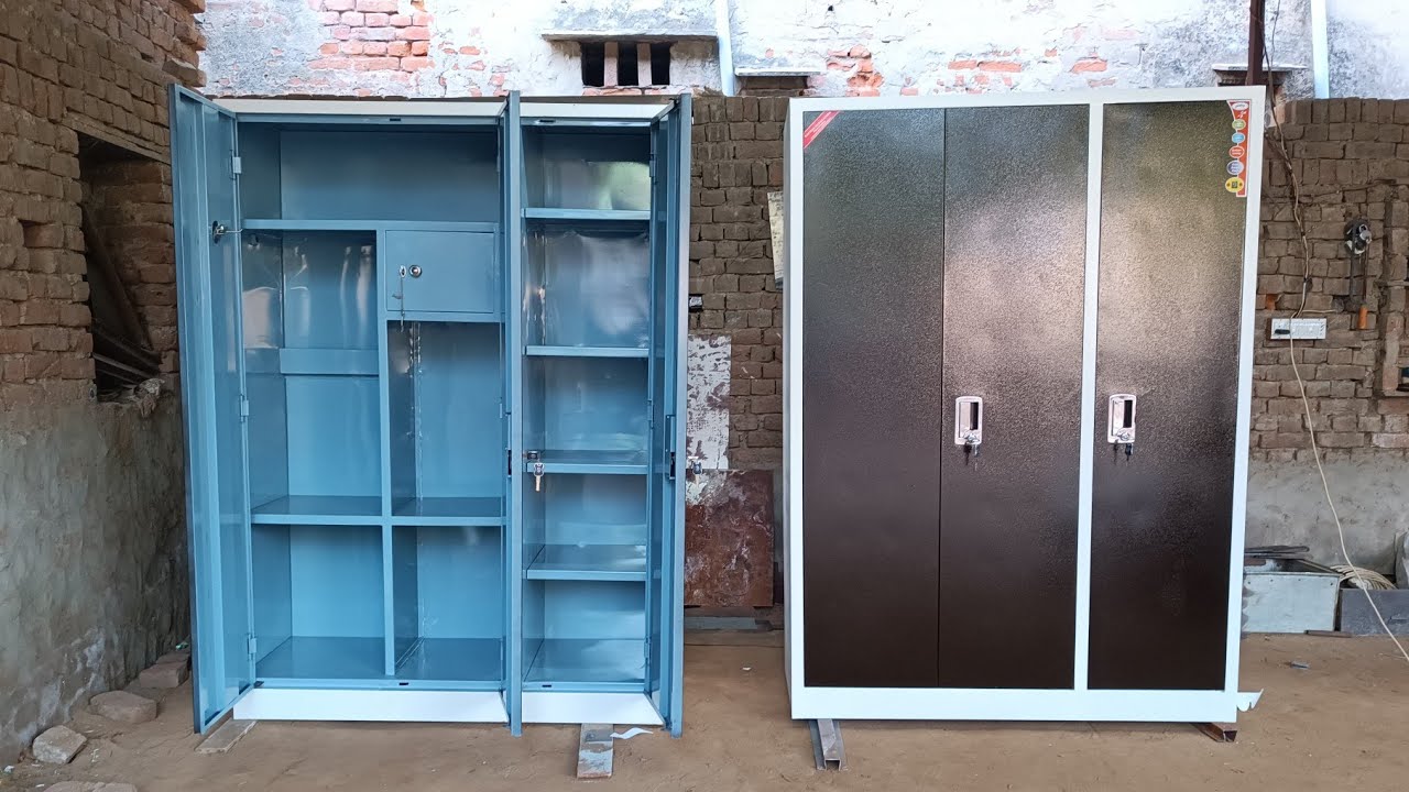 dressing almari 3dor best design Maruti lock almari - YouTube