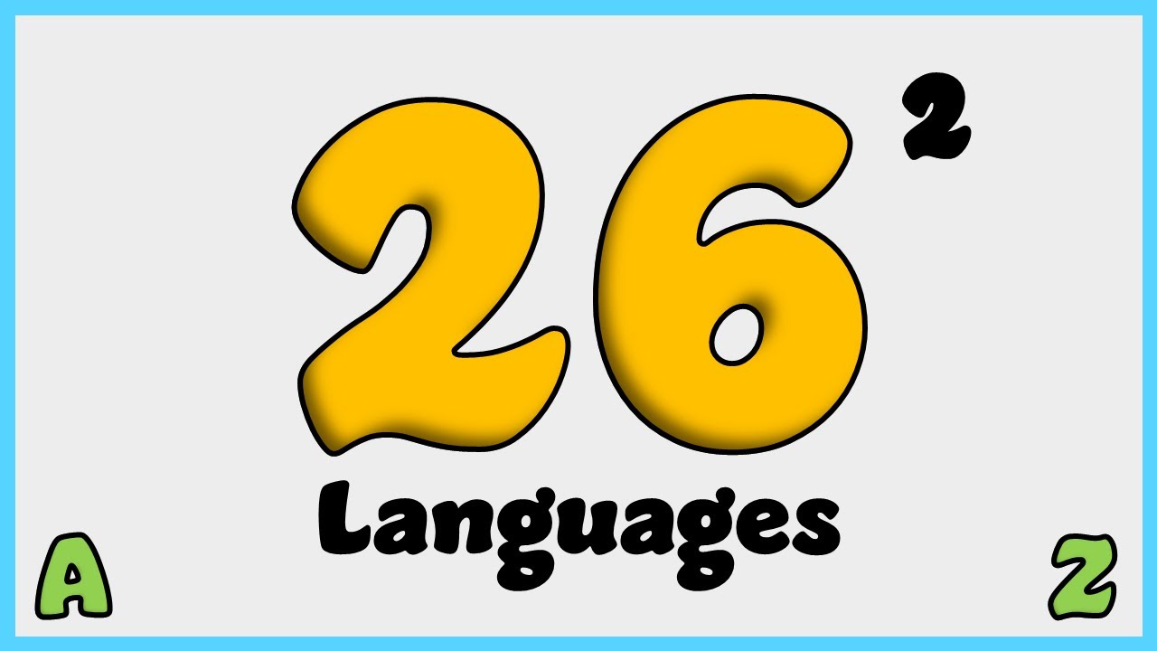 Another 26 Languages in 26 Minutes - YouTube
