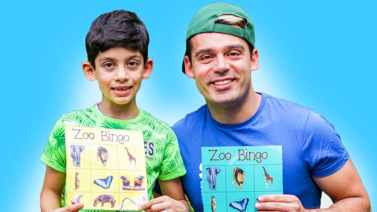 Jason and Alex went to see real animals at the zoo - YouTube