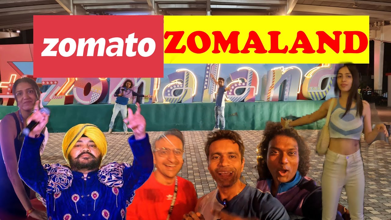 Vlog 325: ZOMALAND 2024 -AMBANI's Jio Garden-India’s Largest FOOD ...