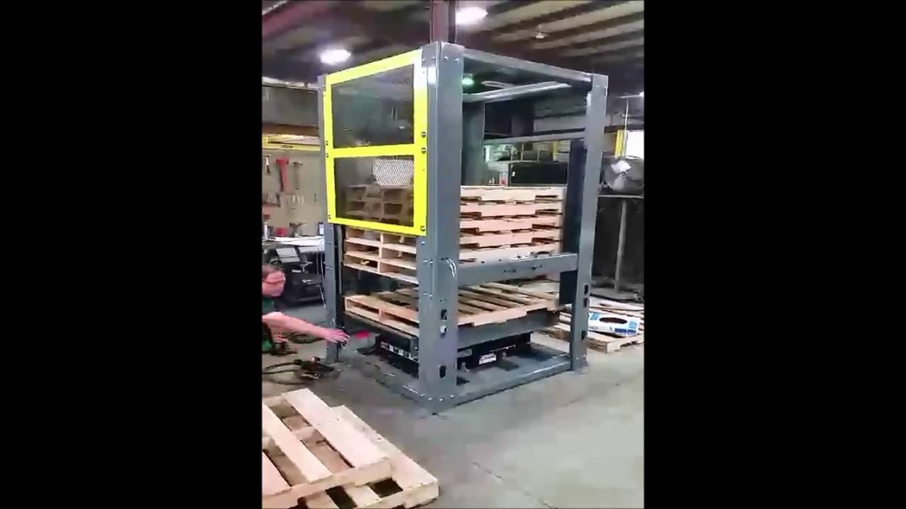 Titan Pallet Destacker - YouTube