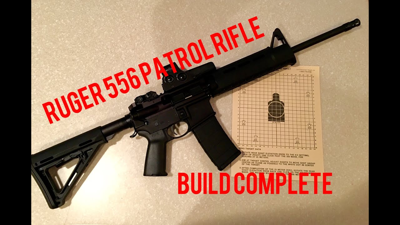 Ruger AR556 Rifle Build Complete - YouTube