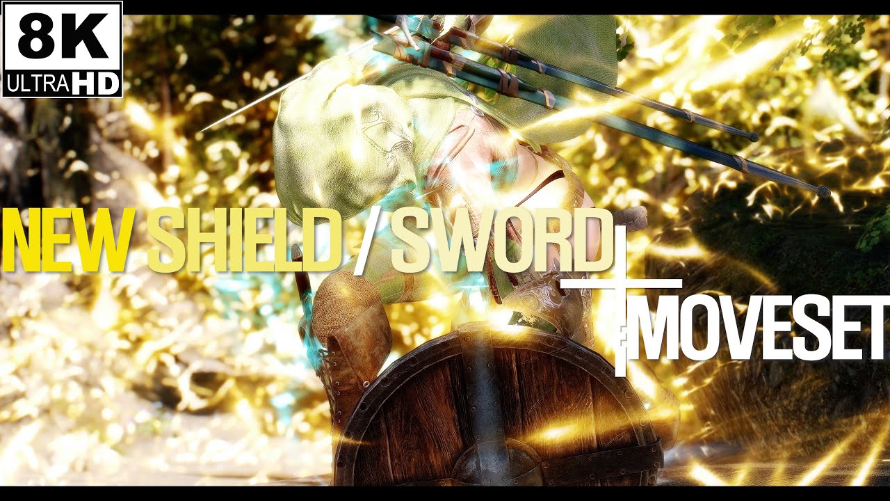 SKYRIM MOD I Anchor A New Shield and Sword animations For MCO I ADXP ...