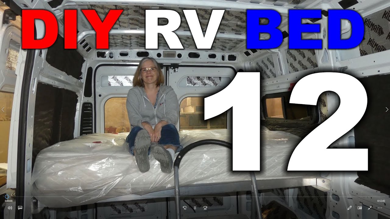 RAM PROMASTER VAN BUILD - DIY RV BED - YouTube