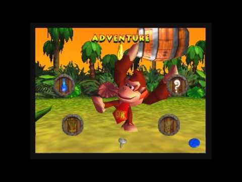 Donkey Kong 64 Menu - YouTube
