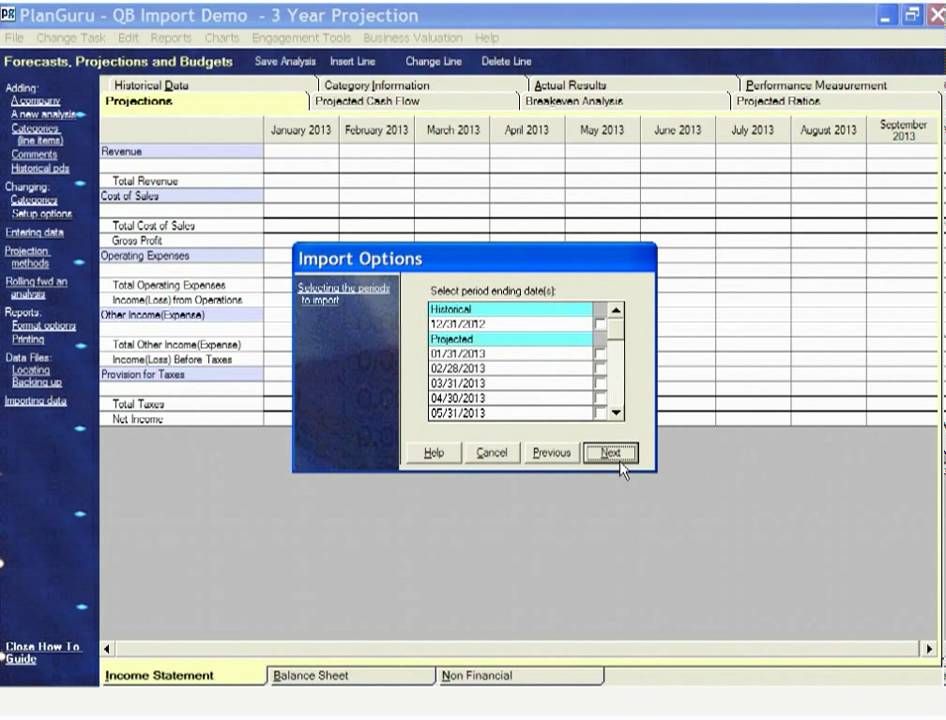 QuickBooks Import Demo demo - YouTube