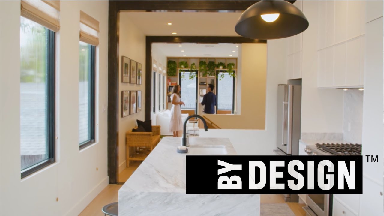 These Architects Built Their 12-ft Wide Dream Home | ByDesign - YouTube