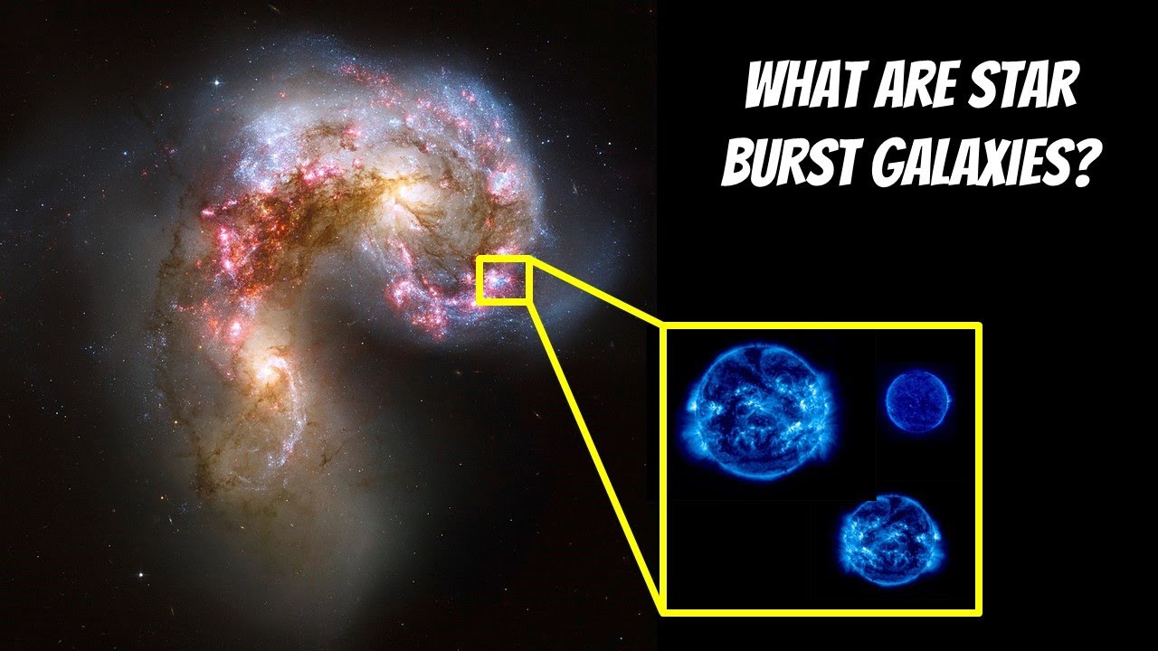What Is A Star Burst Galaxy? - YouTube