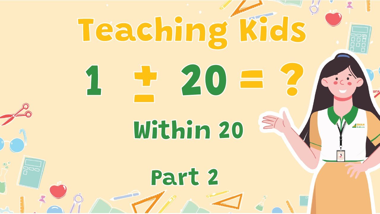 Bé Học Làm Toán Trắc Nghiệm Bằng Tiếng Anh | Mathematics In English For ...