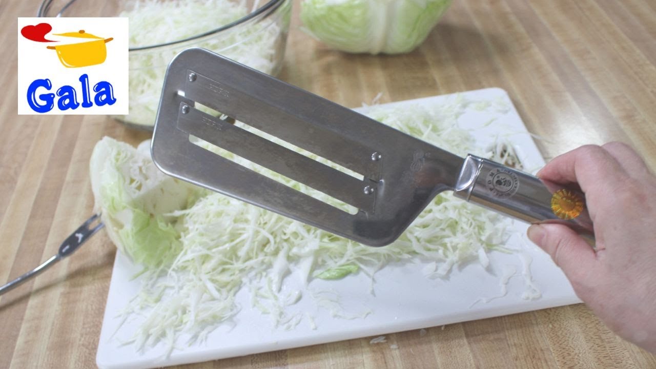Game-Changing Cabbage Knife! How to Use a Double Blade Cutter For ...