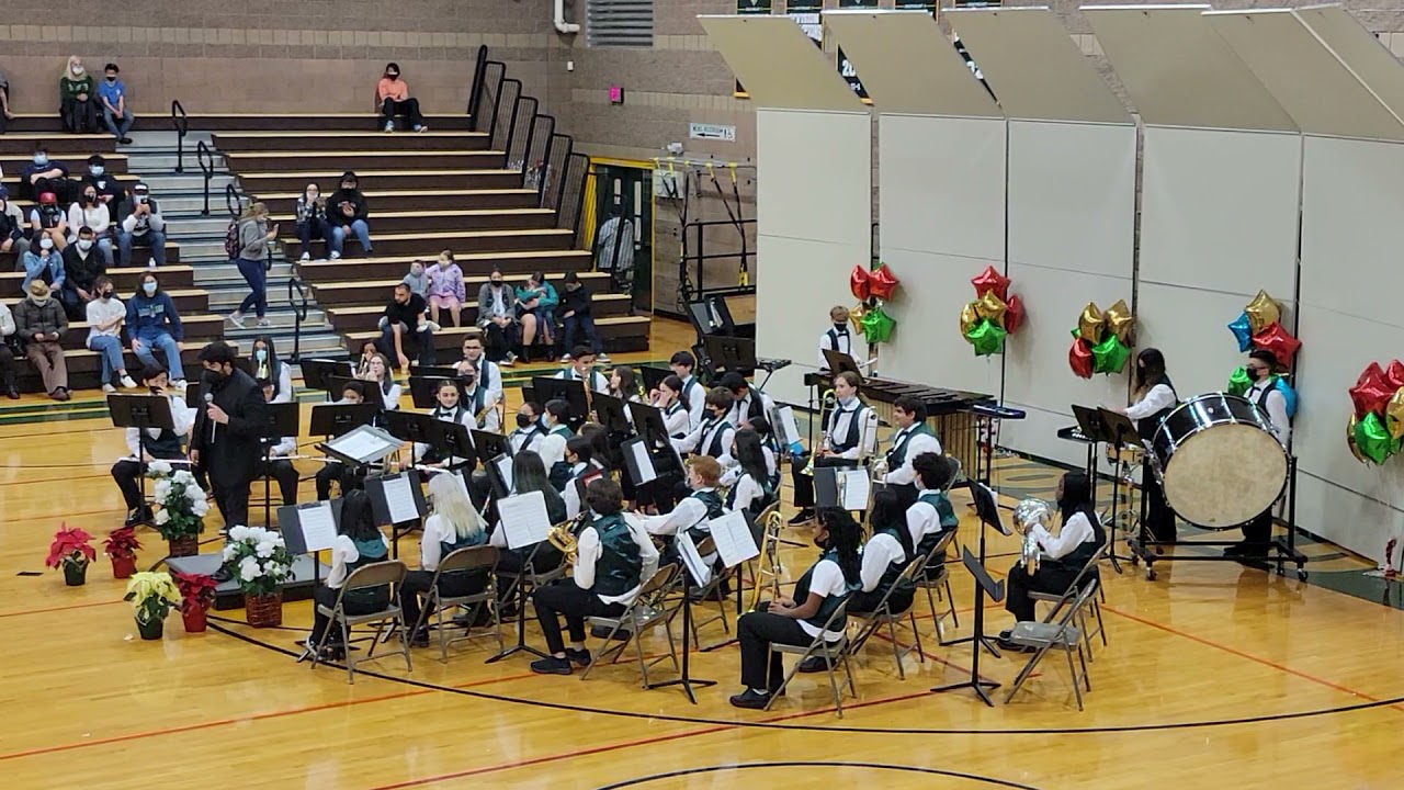 20211207 Schofield Middle School Advanced Band Winter concert - YouTube