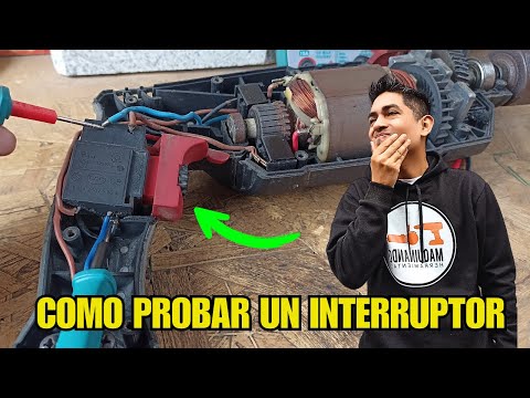 Funciona o está dañado? Cómo PROBAR el INTERRUPTOR de tu TALADRO 🛠️⚡