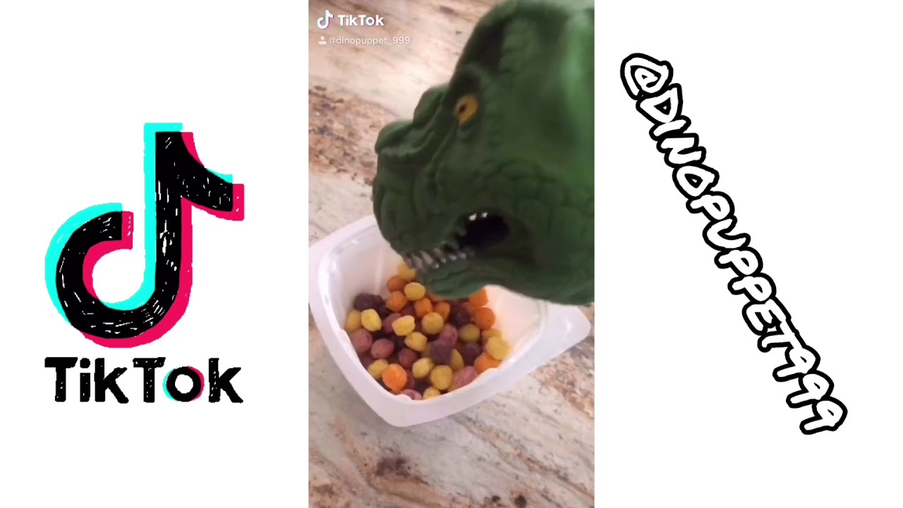 DINO PUPPET TIK TOK COMPILATION: - YouTube