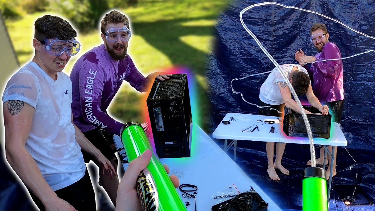 Building a Gaming PC IN Mineral Oil?! - YouTube