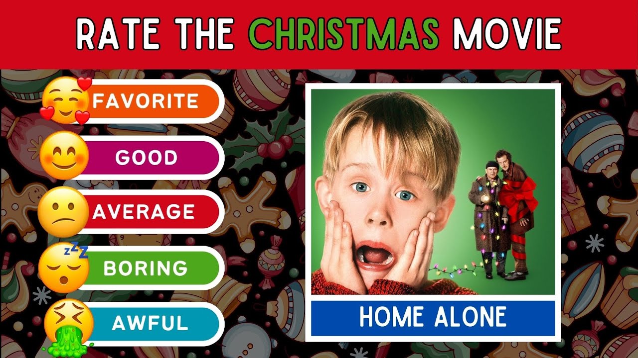 Rate The Christmas Movie | Tier List Challenge! - YouTube