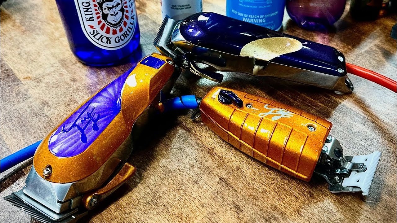 One of a KIND barber trimmers build - YouTube