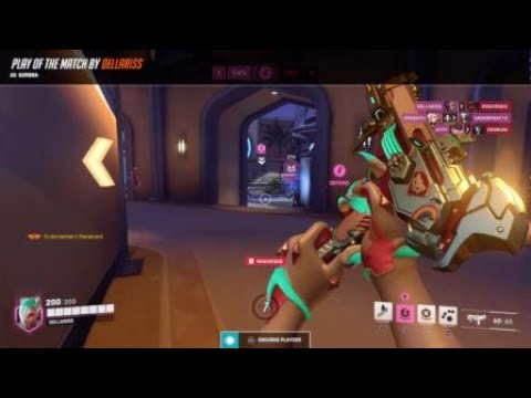 DR. ZIEGLER MERCY SKIN GAMEPLAY Overwatch 2 - YouTube