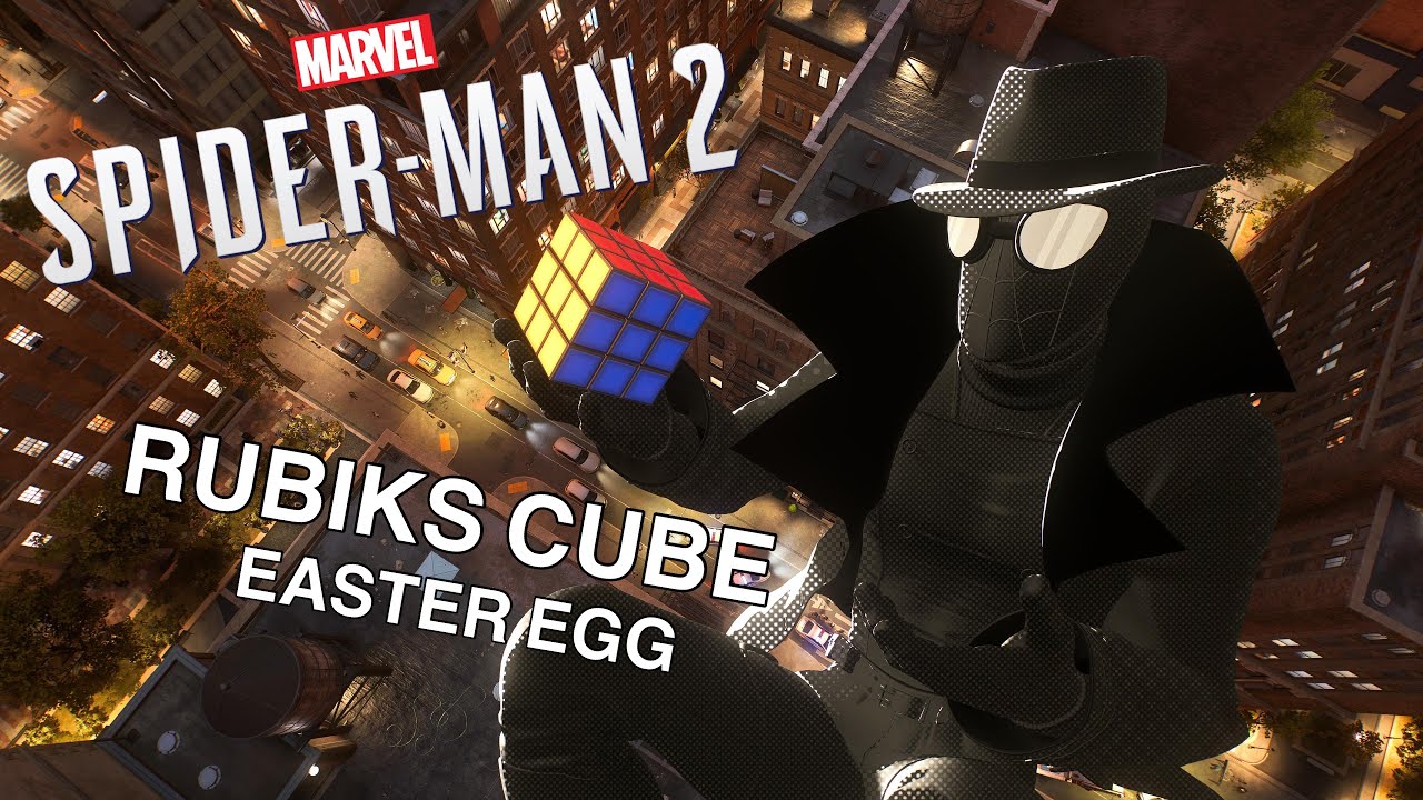 Spider-Man 2 Rubiks Cube Easter Egg Tutorial - YouTube
