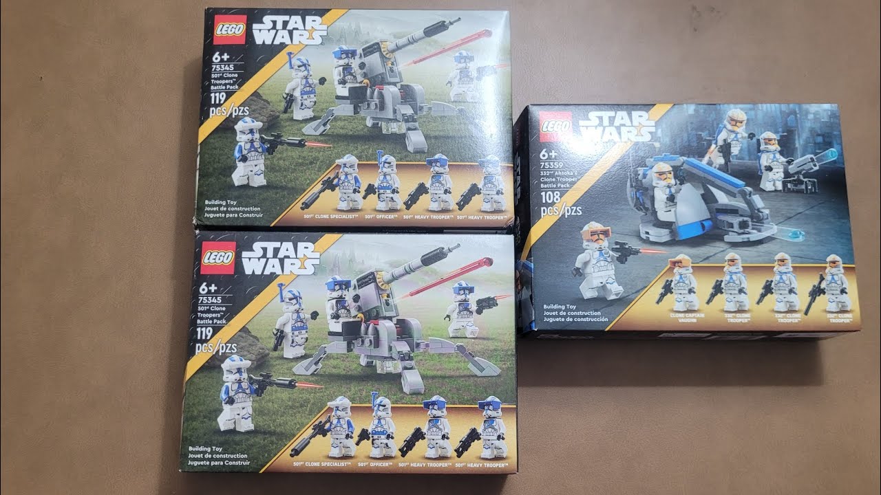 Ep-16 building my Lego clone army 3 new battle packs - YouTube