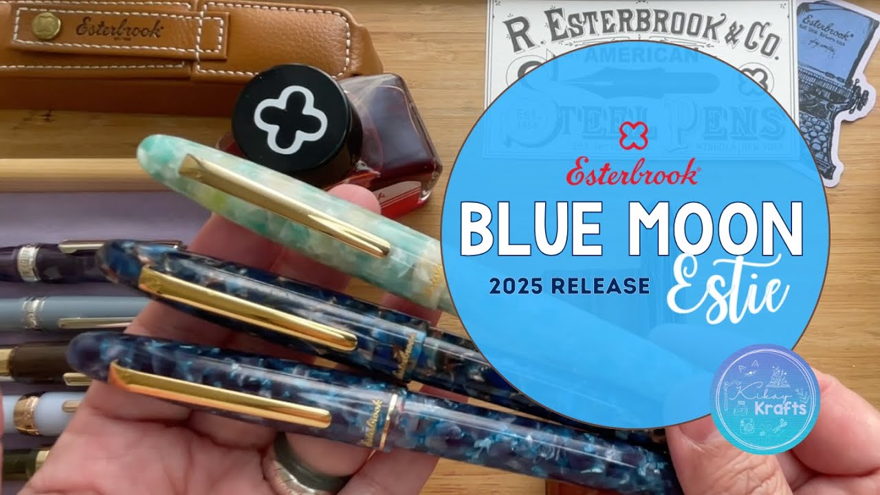 The Esterbrook Blue Moon Estie: Unboxing, Review, and Comparison of the ...