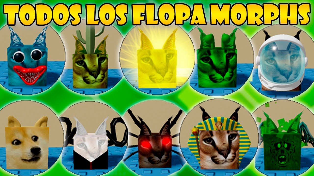 COMO CONSEGUIR LAS 21 FORMAS DE FLOPPA GRATIS EN FIND THE FLOPPA MORPHS ...