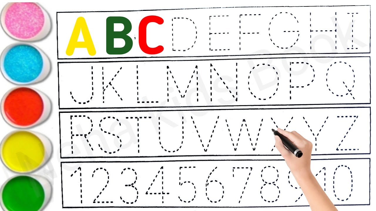 Learn abcd alphabets,numbers counting 123,shapes for kids & Toddlers ...