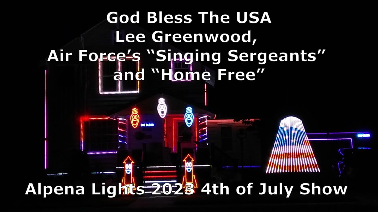 God Bless The USA - by Lee Greenwood, Air Force’s “Singing Sergeants ...