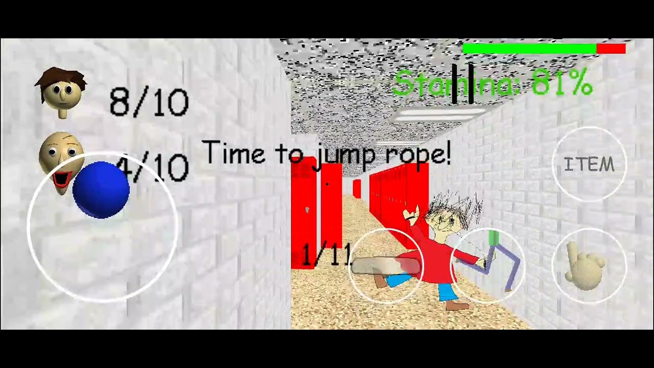 baldi and students race android - YouTube