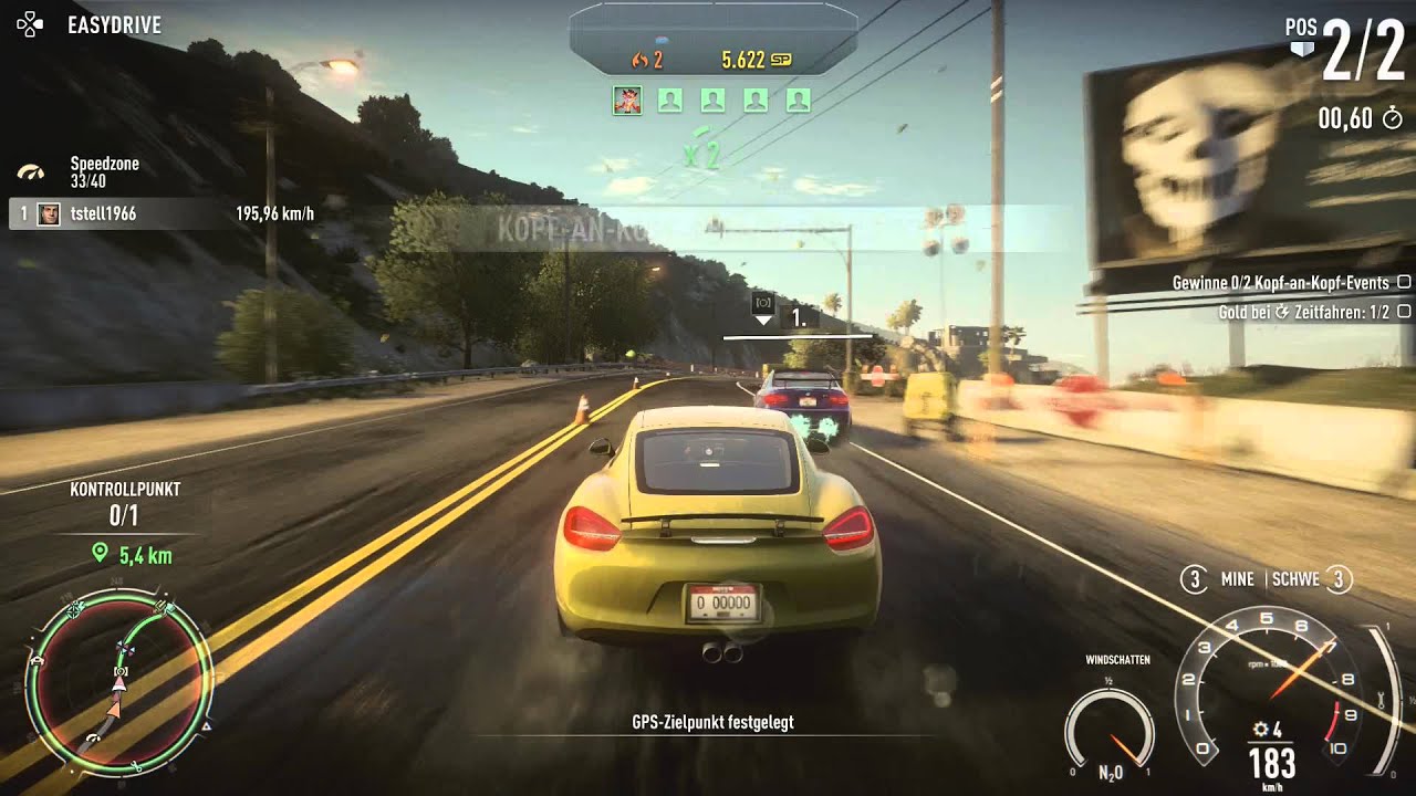 PS4 Need for Speed Rivals Gameplay Porsche Cayman - YouTube